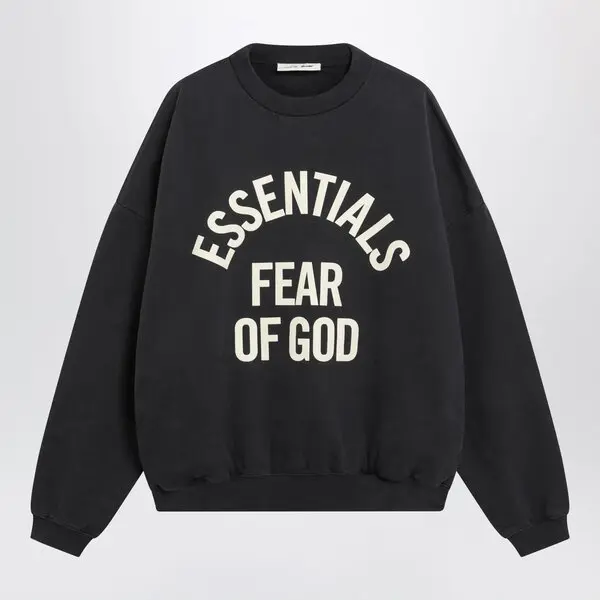 Fear Of God Hooded Sweatshirt - Black