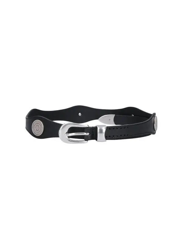 Our Legacy Bull Hide Leather Belt