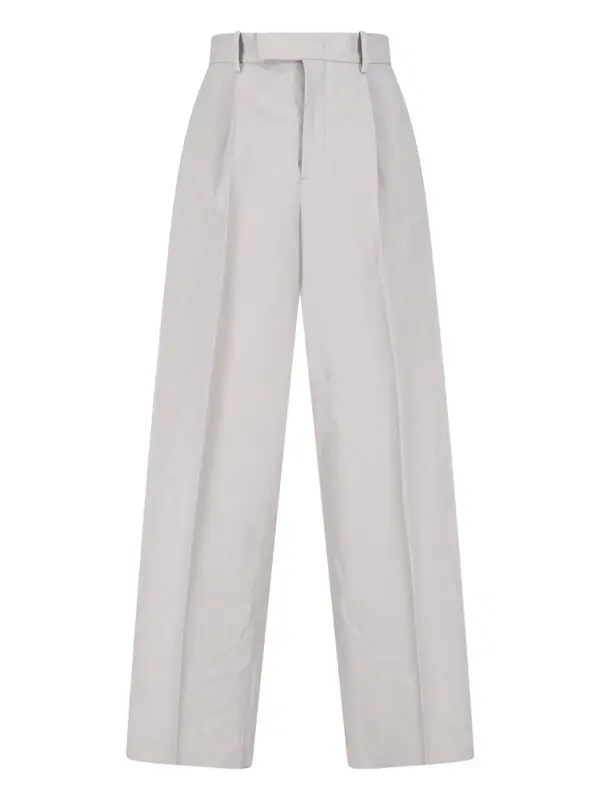 JIL SANDER Tailored Wide-leg Trousers - Grey