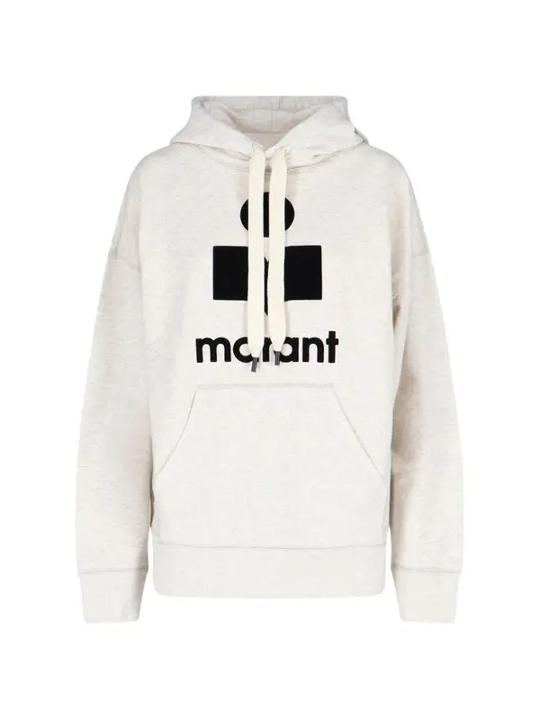 MARANT ETOILE Logo Print Pullover Hoodie