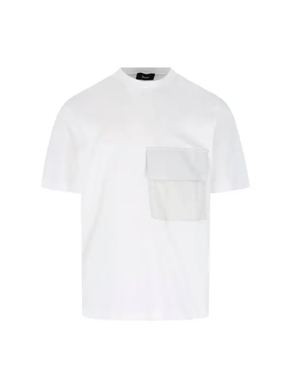 Herno Light & Natural Cotton-trim Embroidered Polo