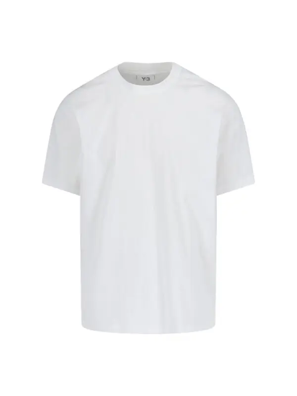Y3 Lightweight 100% Cotton T-shirt For