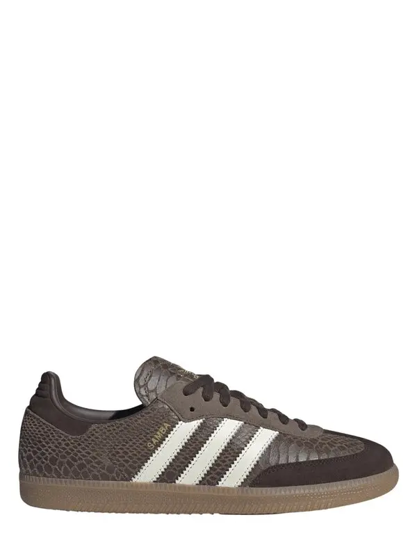 Adidas Leather Sneakers - Brown