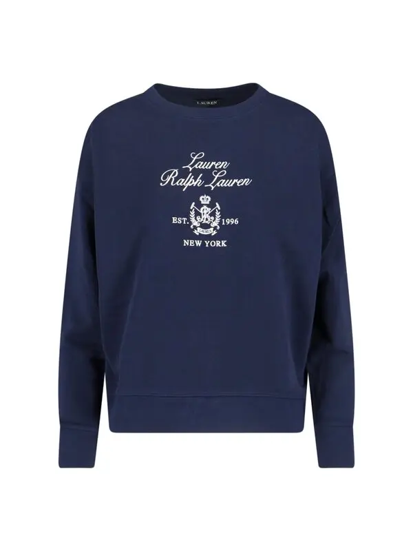 Ralph Lauren Graphic Crewneck Sweatshirt - Blue