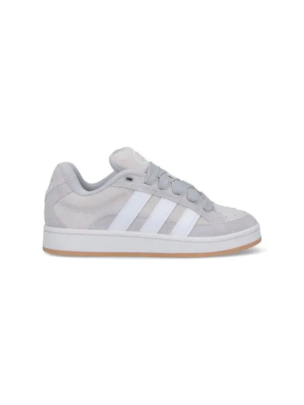 Adidas 100% Leather Sneakers - Grey