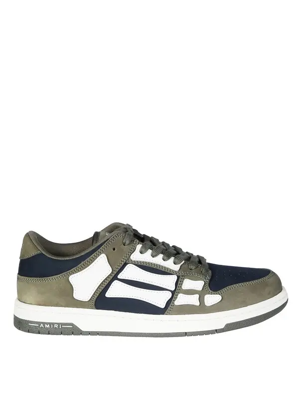 Amiri Skel Top Low-top Leather Sneakers