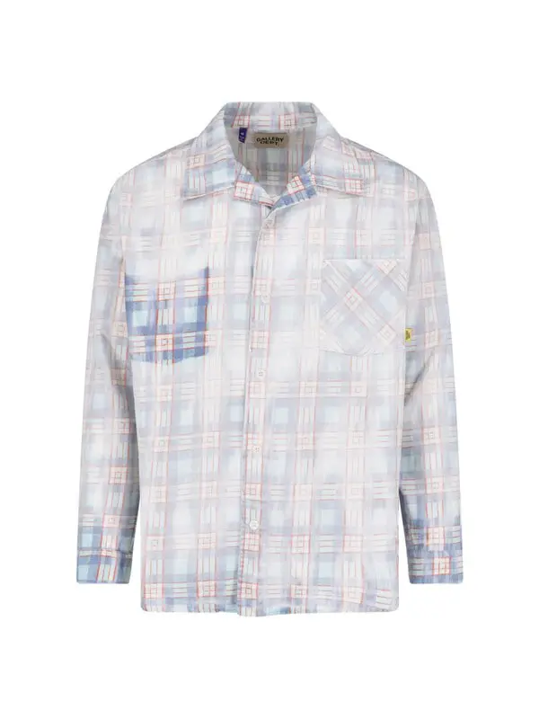 GALLERY DEPT. Plaid 100% Cotton Button-up Shirt