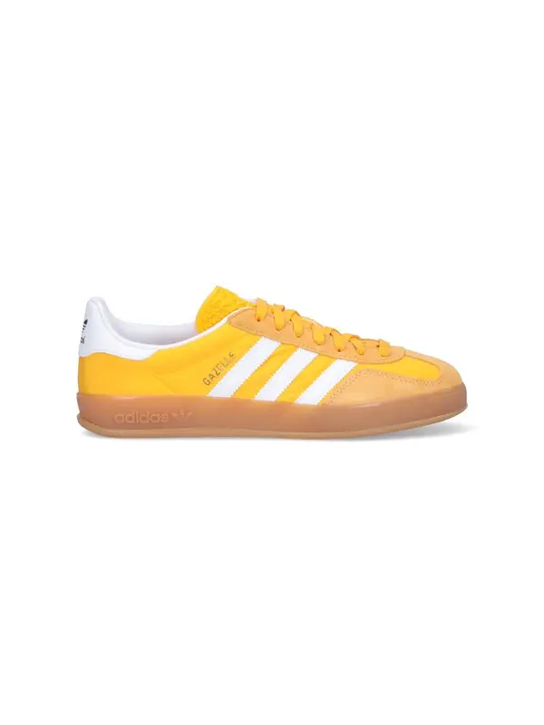 Adidas Low-top Sneakers With Animal Print Detail - Yellow