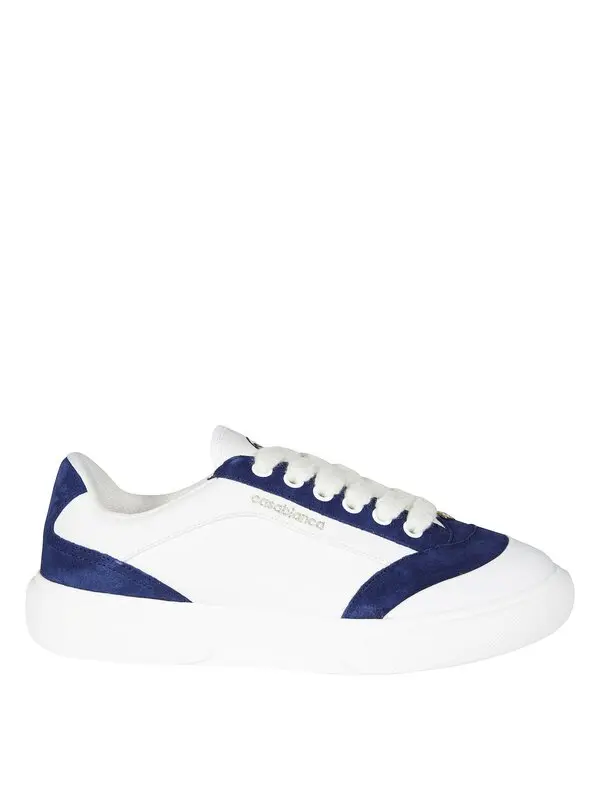 Casablanca Del Mar Leather & Textile Sneaker