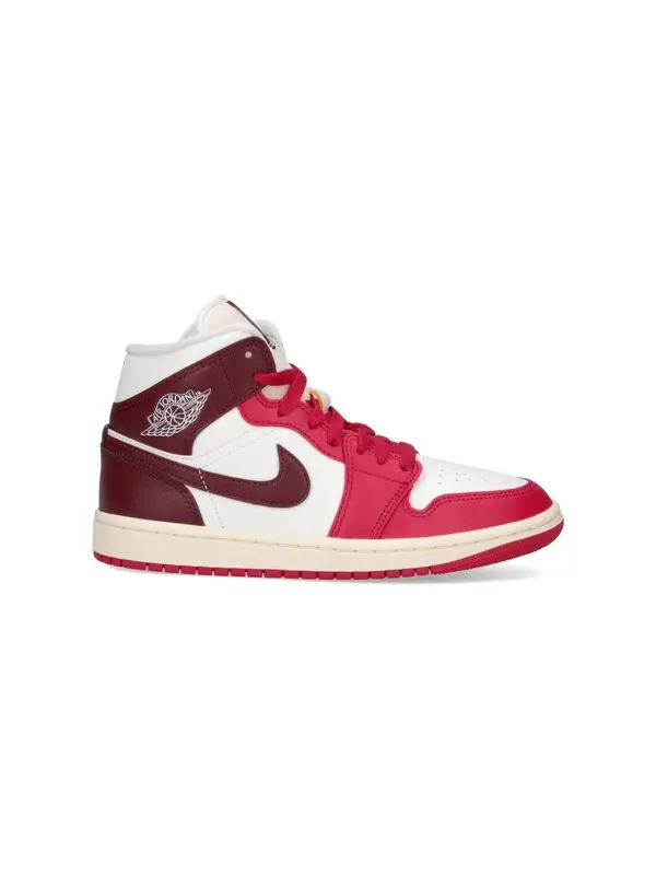 Nike Leather Sneakers - Red