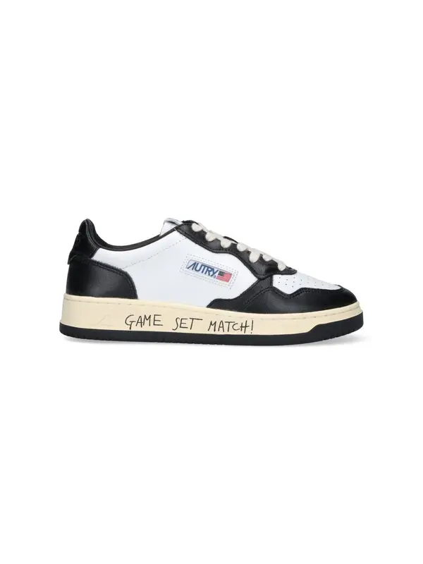 AUTRY Classic Leather Low-top Sneakers - White