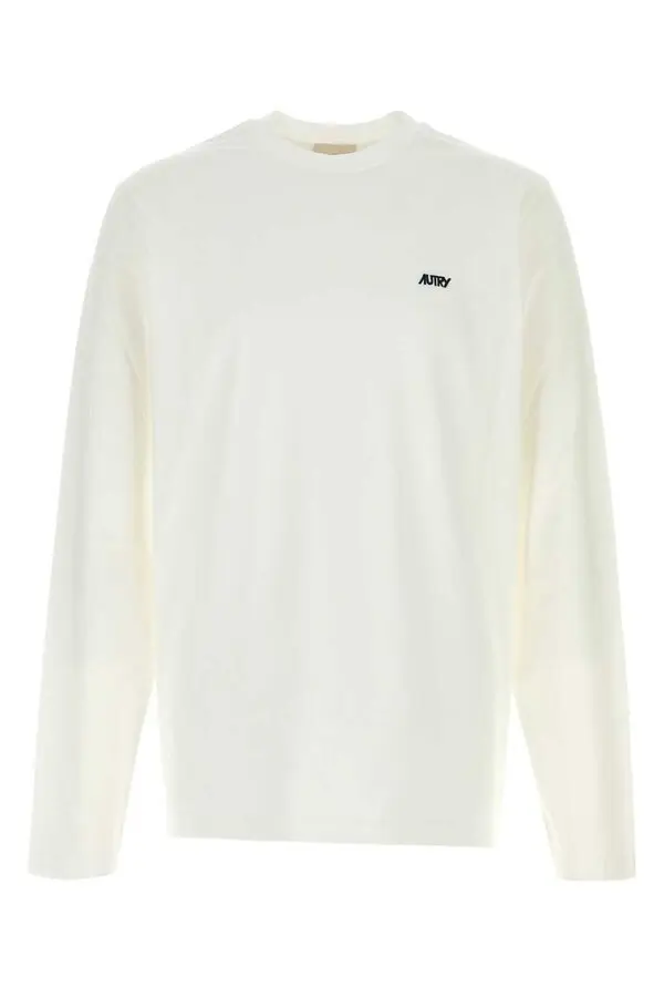 AUTRY 100% Cotton T-shirt - White
