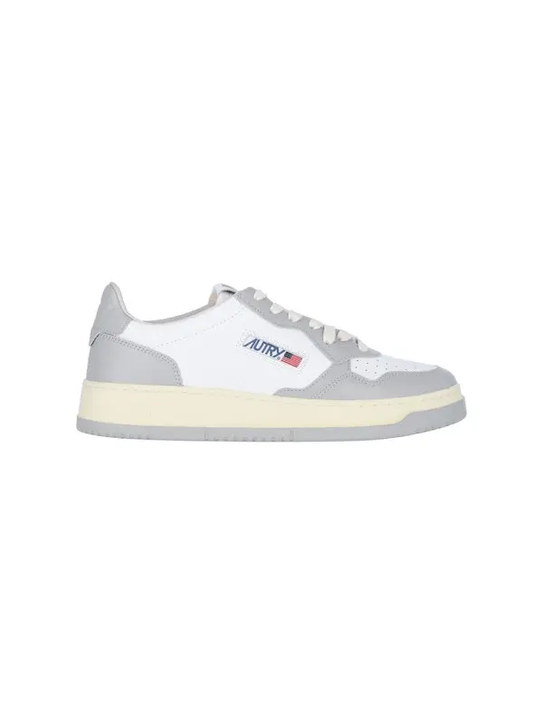 AUTRY Cow Leather Sneakers - White