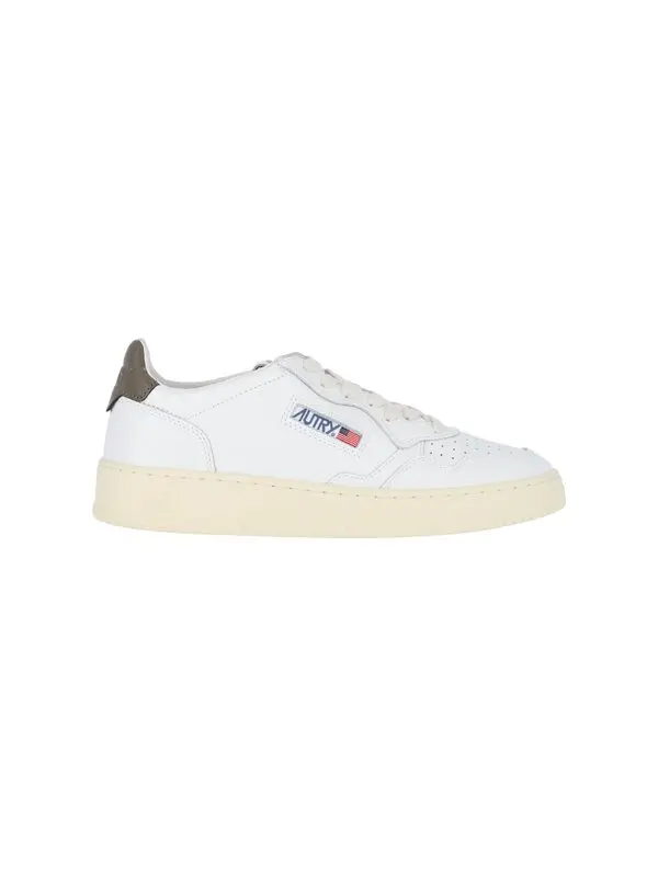 AUTRY Cow Leather Sneakers - White