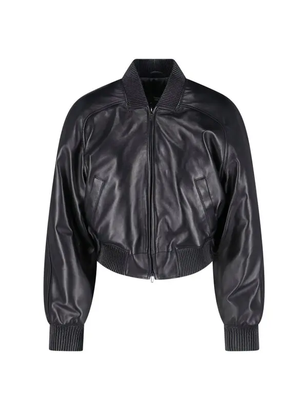 Phoebe Philo Cropped Bomber Jacket