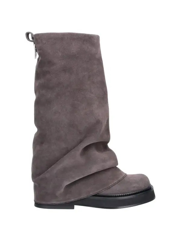 Attico Slouchy Suede Mid-calf Boots