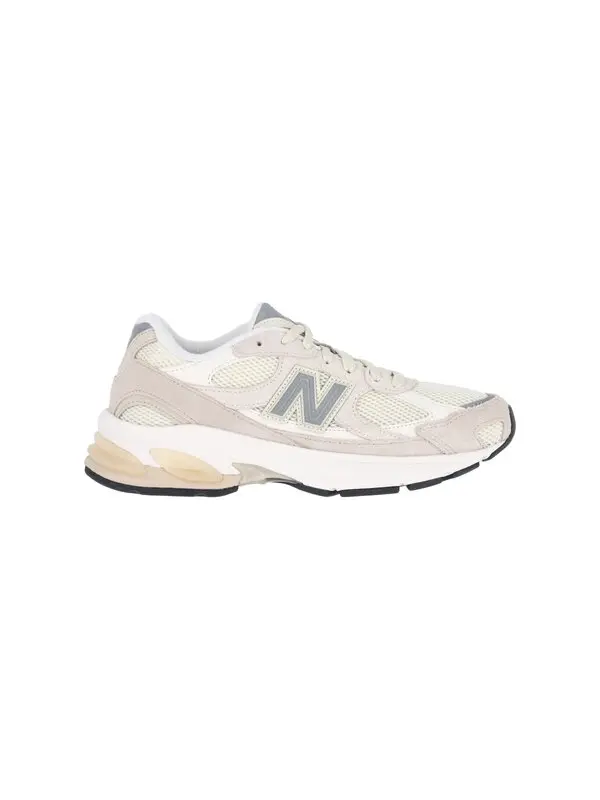 NEW BALANCE Suede And Mesh "992" Sneakers - Grey