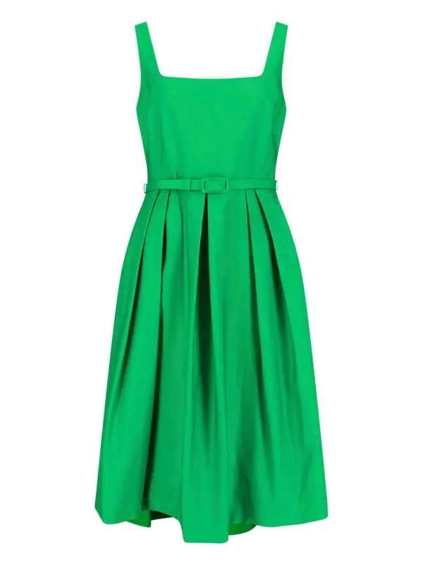 Ralph Lauren Recycled Polyester Midi Dress - Green
