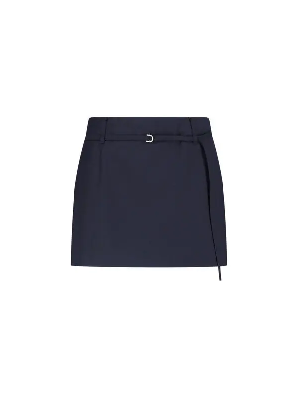 DUNST Draped Mini Skirt
