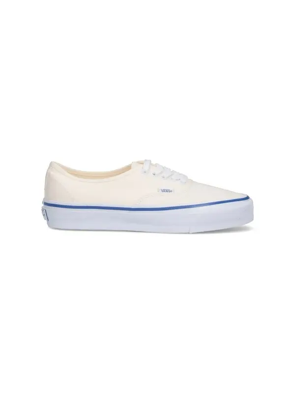 VANS Checkerboard Canvas Slip-on Sneakers - White