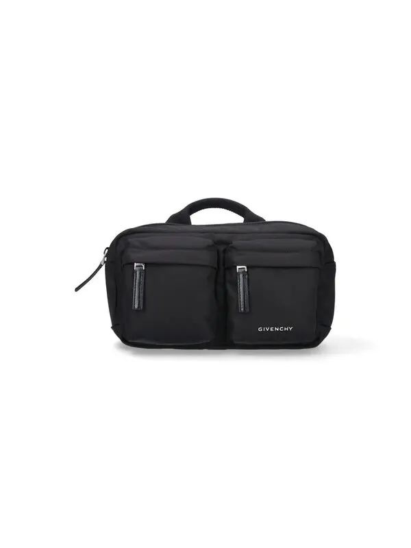 Givenchy Polyamide & Calf Leather Small Bag For