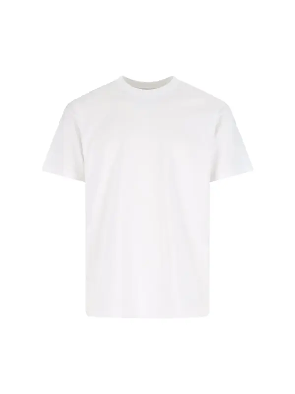 Givenchy T-shirt In Cotton With Stamp Print - White