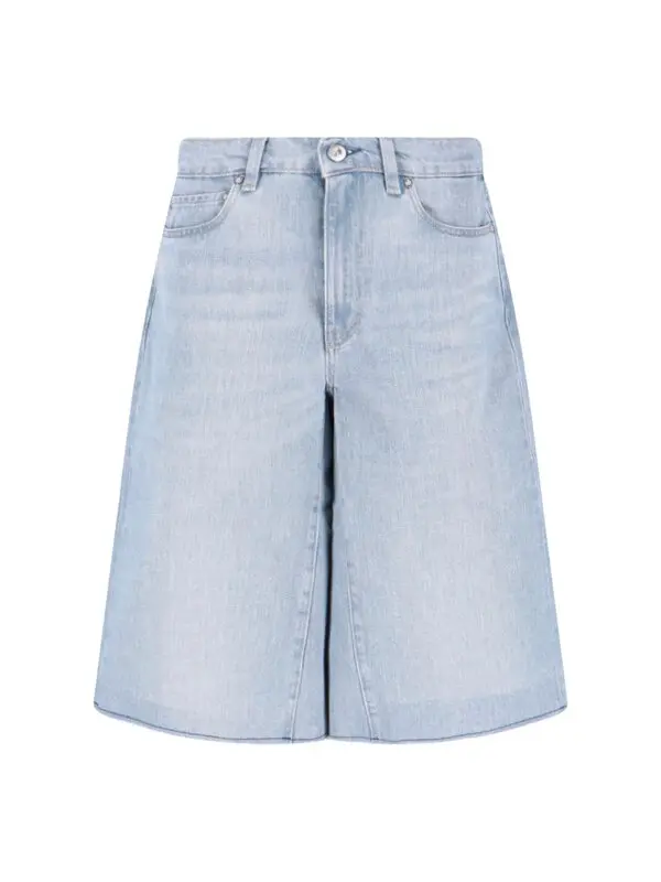 Our Legacy Coast Wash Organic Cotton Wide Leg Jeans - Blue