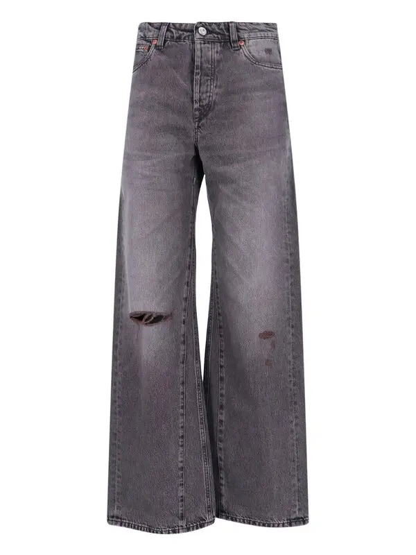 Our Legacy Highway Denim Jeans With Stainless Steel Buttons