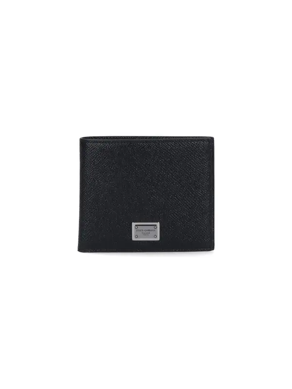 Dolce & Gabbana Saffiano Leather Bi-fold Wallet