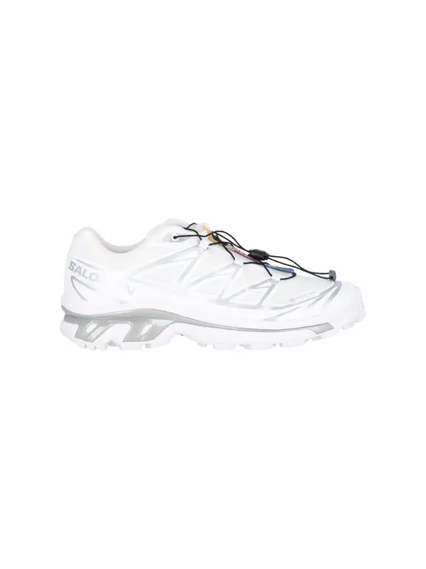 SALOMON Lightweight Sneakers With Textile Lining And Rubber Outsole - White