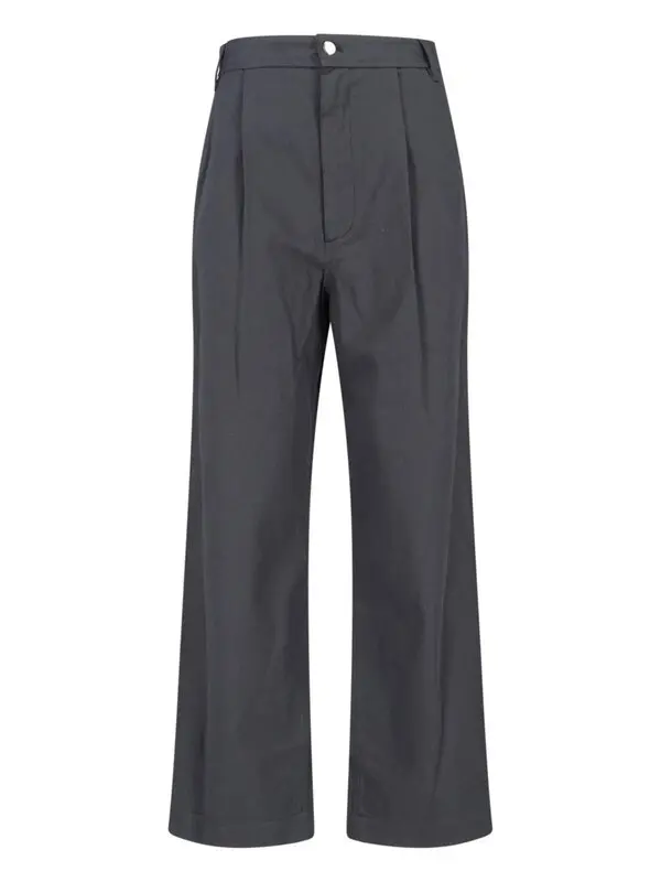LOW CLASSIC Low Rise Classic Cotton Trousers For