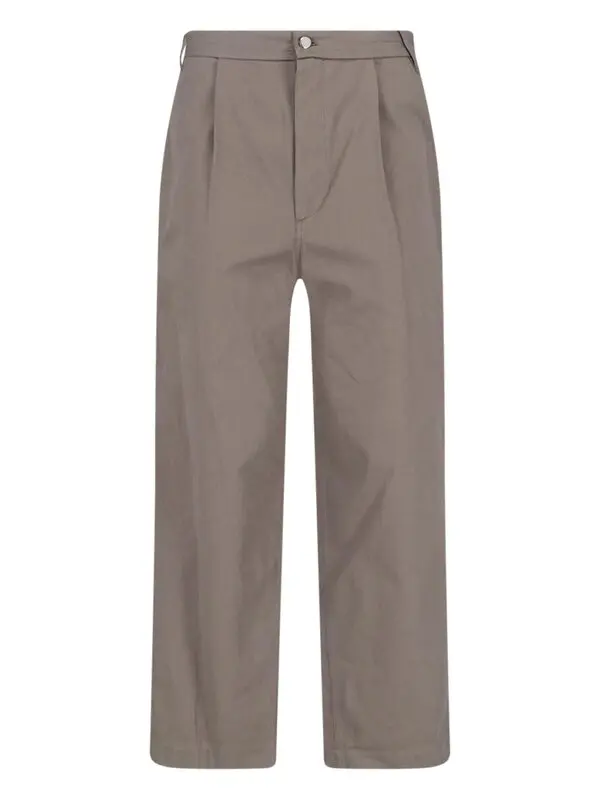 LOW CLASSIC High-waisted Straight-leg Tailored Trousers