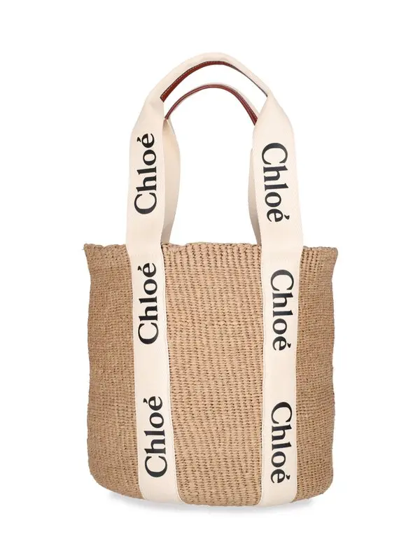 Chloé Calf Leather Paper-lined Shoulder Bag