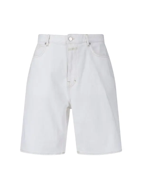 Closed Light & Natural Cotton-stretch Jeans For - White