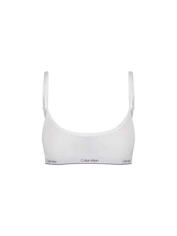 Calvin Klein Cotton Viscose & Silk Underwear - White