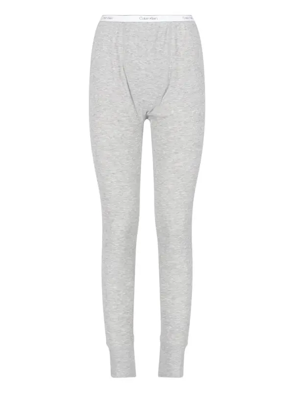 Calvin Klein Tailored Trousers In Cotton-viscose-silk Blend