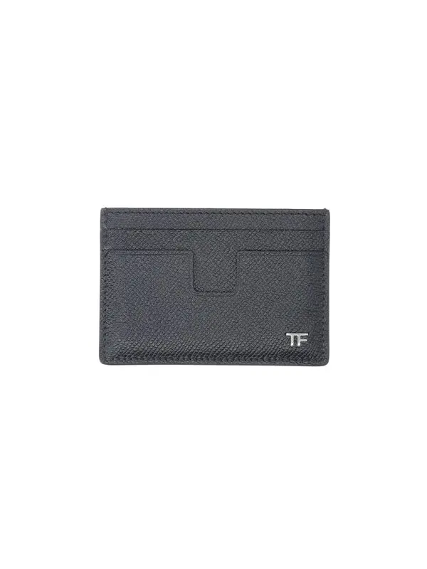 TOM FORD Calf Leather Wallet With Sheep Leather Lining - Black