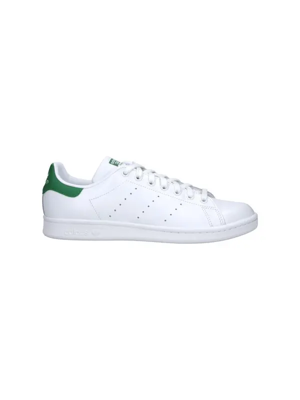 Adidas Lightweight Leather & Textile Sneakers - White