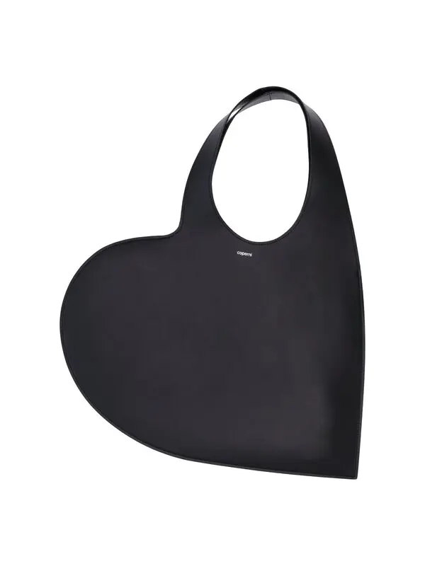 Coperni Heart-shaped Tote Bag - Black