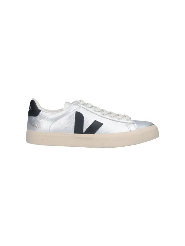 VEJA Low-top Lace-up Sneakers - Silver