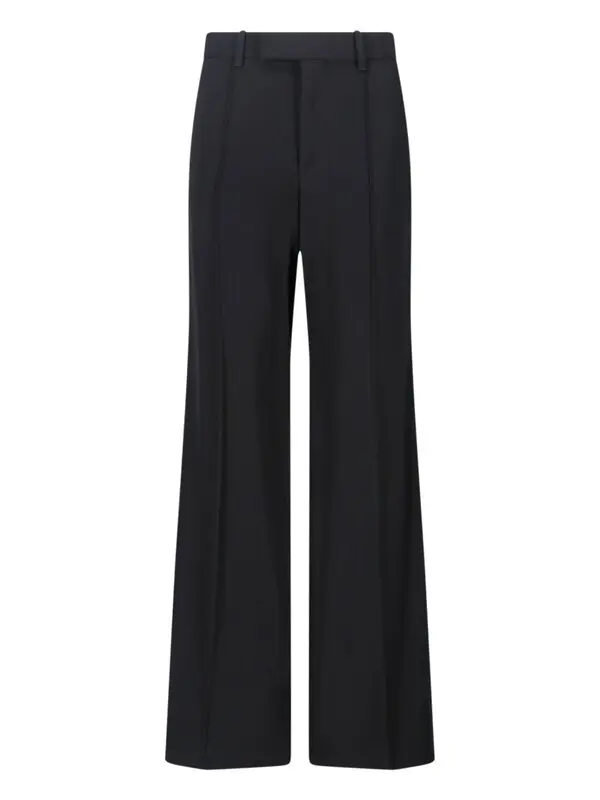 Phoebe Philo Tailored 100% Wool Trousers - Black
