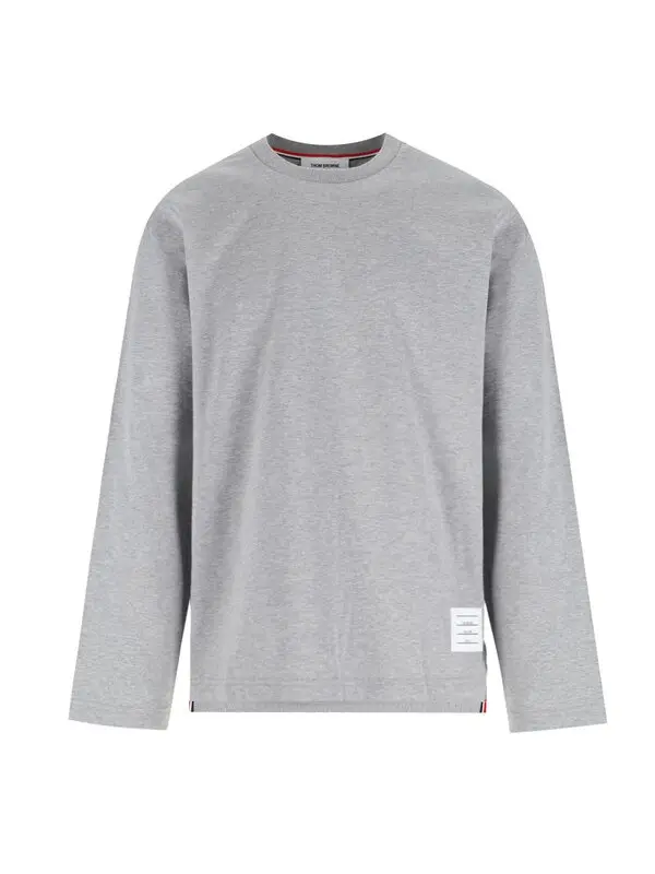 Thom Browne Long Sleeve Crewneck T-shirt