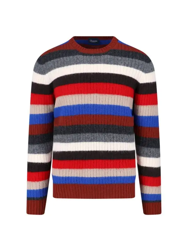 DRUMOHR Striped Crewneck Sweater