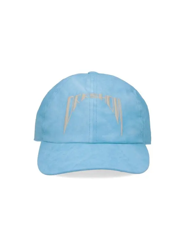 Rick Owens Embroidered Cotton Baseball Cap - Blue