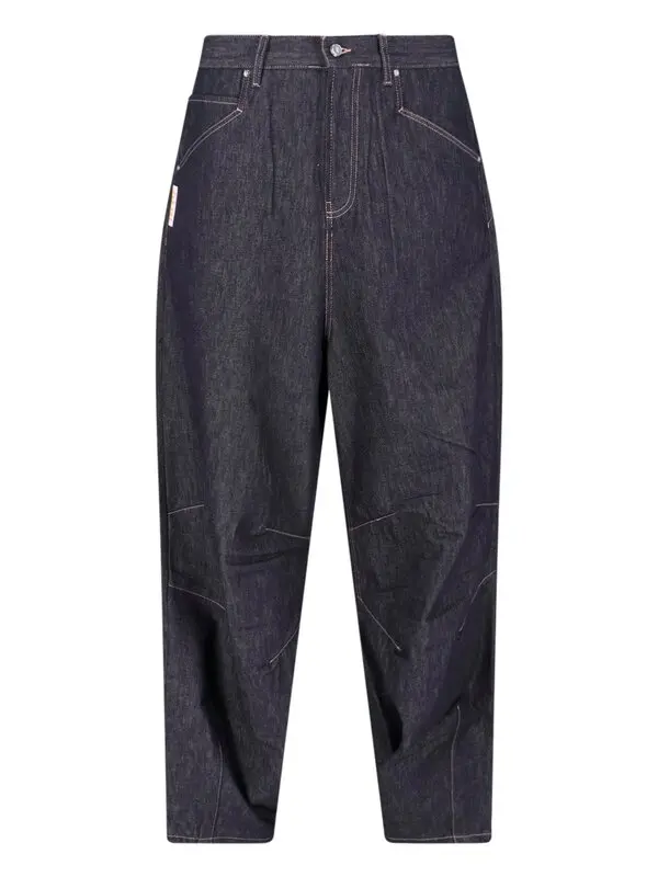 PDF Relaxed Fit Denim Jeans With Contrast Stitching