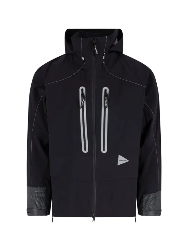 AND WANDER 100% Nylon Lightweight Utility Jacket