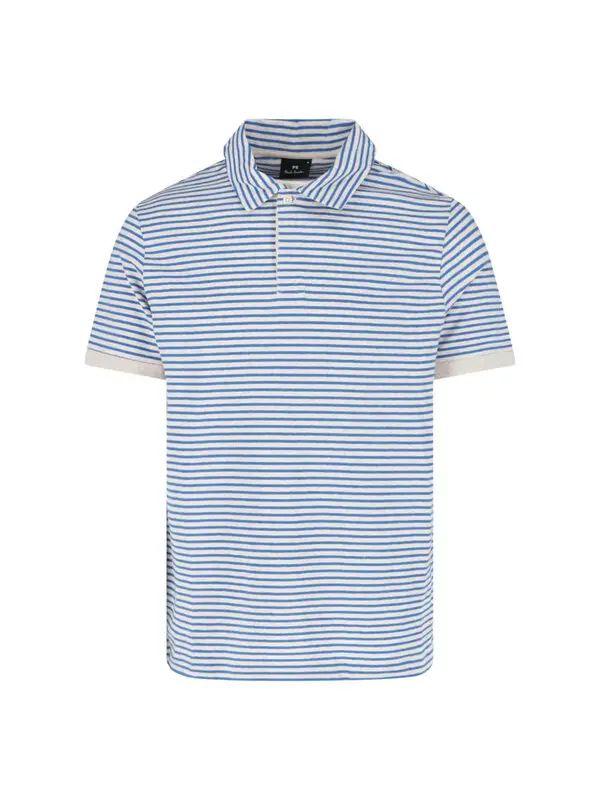 Paul Smith Cotton-linen Polo Shirt