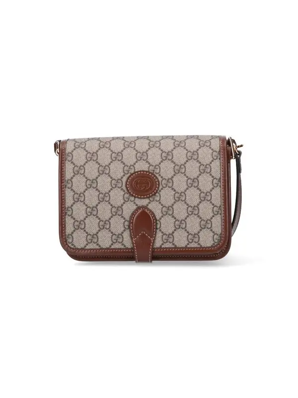 Gucci Calfskin Mini Bag - Beige