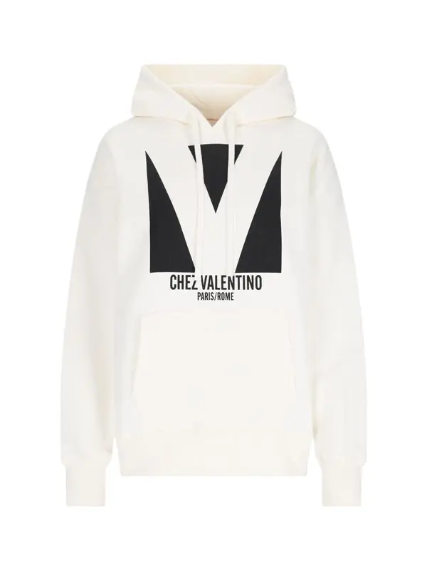 Valentino Garavani Lightweight Cotton Sweater - White