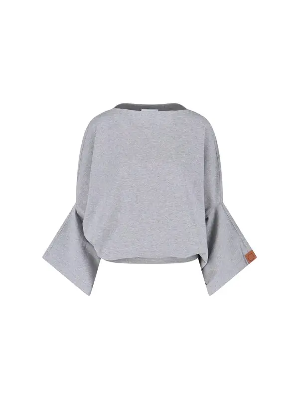 Stella McCartney Cotton & Elastane Crewneck Sweater For